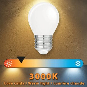 VELAMP OPAL FILAMENT žárovka 4W, E27, 3000K