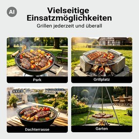 Grilovací rošt Wiltec – 65 cm (51521)
