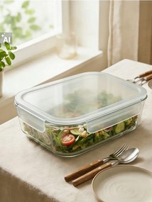Sinsay - Transparentní lunch box s víkem - clear
