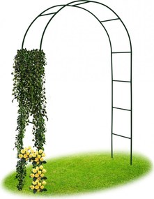 Zahradní kovová pergola 240 cm - oblouk