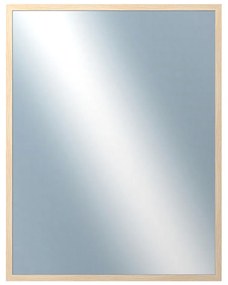 DANTIK - Zarámované zrcadlo - rozměr s rámem cca 70x90 cm z lišty KASSETTE dub bělený (2861)
