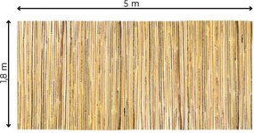 Bambusová rohož 1,8x5 m SPRINGOS GA0229