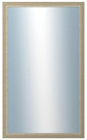DANTIK - Zarámované zrcadlo - rozměr s rámem cca 60x100 cm z lišty LYON stříbrná (2704)