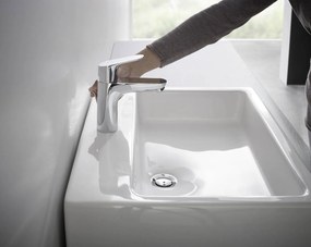 Hansgrohe Focus E2, páková umyvadlová baterie 100 CoolStart, s výpustí, chromová, 31621000