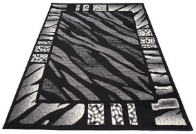 Chemex Moderní koberec Tap - geometrické tvary 4 - šedý Rozměr koberce: 60x100 cm