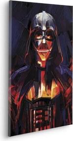 Komar Nástěnný obraz na rámu Star Wars Darth Vader Flaming 40 x 60 cm