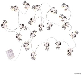 PEANUTS LED Papírový světelný řetěz 20 světel