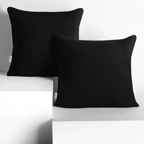 Sada 2 povlaků na polštář Decoking Terro černá