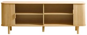 Designový TV stolek Parveen 160 cm přírodní dub