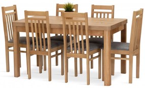 Jídelní sestava MARIA stůl + 6 židlí