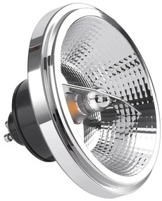 Halogenová LED žárovka GU10 teplá 3000k 10,5w 500 lm černá