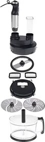 Camry CR 4623 černá / Kuchyňský robot / 1600 W / mísa 2 L / mixér 0,6