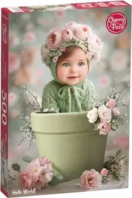 CHERRY PAZZI Puzzle Ahoj světe! / 500 dílků / 50 x 34,5 cm