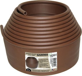 HOBIT garden Zahradní obrubník GAMMA hnědý 10 cm x 6 m