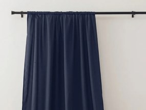 Závěs OXFORD LIGHT 140x270 cm, tmavě modrý Zavěšení: Řasící páska