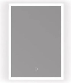 Zrcadlo se senzorem SAT Feel 50x70 cm bílá SATZFEELOBLED5070