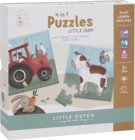 Little Dutch Puzzle 4v1 Farma