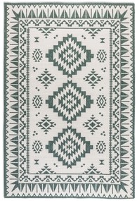 ELLE Decoration, Kusový koberec Gemini 106020 Green z kolekce Elle – na ven i na doma, 80x150, zelená, chodba / předsíň
