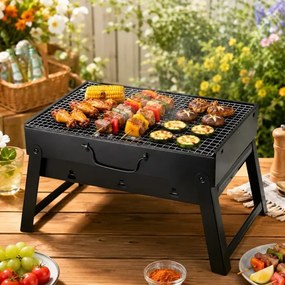 BBQ 74/320 Skládací turistický gril přenosný