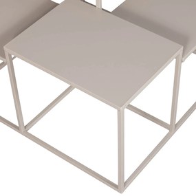 Konferenční stolek medda 75 x 42 cm béžový MUZZA