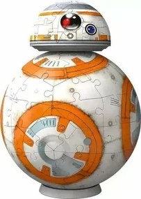 Ravensburger 3D Puzzle - Ball Star Wars: BB8 / kolekce / od 8 let