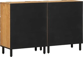 Sestava komody 2 ks 120 x 33 x 75 cm Masivní akátové dřevo 3310010