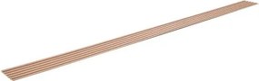 dřevěné lamelové akustické panely 8 ks 243,8 × 15,2 cm