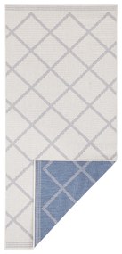 NORTHRUGS - Hanse Home koberce Kusový koberec Twin Supreme 103759 Corsica Blue/Cream – na ven i na doma - 240x340 cm