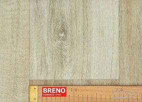 Breno PVC POLARIS Lime Oak 690M – světlé dřevo, šíře 400 cm