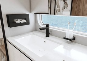 Hansgrohe AddStoris, zásobník na kosmetické ubrousky, černá matná, HAN-41774670