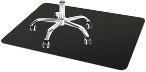 Podložka pod židli 120x90 cm černá