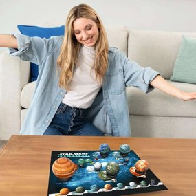 RAVENSBURGER Puzzle 3D Star Wars Galaxie 531 dílků 70x50cm skládačka 2411577