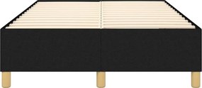 Rám postele s boxspringem černý 120 x 200 cm textil 3120947