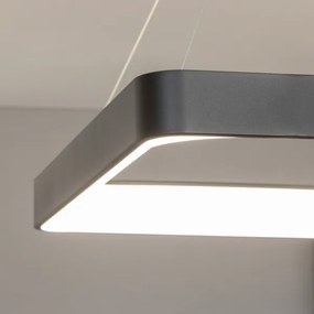Brilagi - LED Stmív. lustr na lanku FALCON II LED/125W/230V 60x60 cm černá +DO