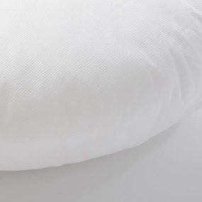 Bílá výplň do polštáře Kave Home Fluff, ø 45 cm