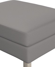 Potah na podnožku IKEA Karlstad barva béžová látka pletený vzor