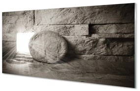 Obraz na skle Cave light 125x50 cm