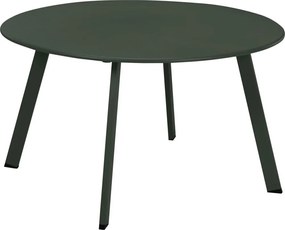 ProGarden Přístavný stolek 70 x 40 cm matně [446756] Barva: Tmavě zelená