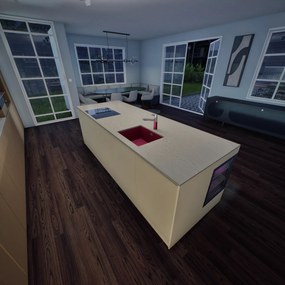 Schock Dřez KAIA N-100L Berry spodní uložení