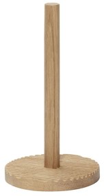 Hübsch Dřevěný stojan na kuchyňské utěrky Oak, přírodní barva, dřevo