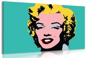 Obraz ikonická Marilyn Monroe v pop art designu - 120x80