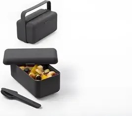 BlimPlus Bauletto M carbon black / Box na jídlo / Vzduchotěsný / Se sa