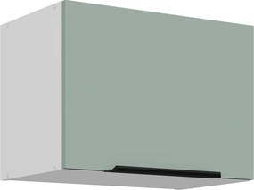 ARIA sb | horní skříňka 50 GU-36 1F výklopná | 50 cm | ANTI FINGERPRINT povrch | bílá/aquamarine