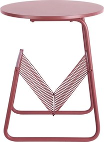 Kovový kulatý odkládací stolek ø 40 cm Riqueza Revista – Leitmotiv