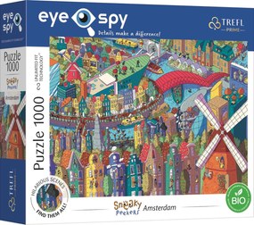Puzzle trefl puzzle uft eye-spy sneaky peekers: amsterdam 1000 dílků