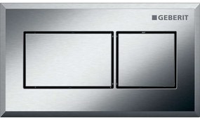 Geberit - Oddálené ovládání pneumatické, pro splachovací nádržku Sigma 8 cm pod omítku, kartáčovaný chrom 116.053.GH.1