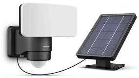Philips - LED Solární nástěnné svítidlo se senzorem TYLUS LED/6W/3,7V 5000K IP44