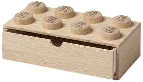 OnaDnes -20% Lego® Světlý dubový úložný box LEGO® Wood 32 x 15 cm