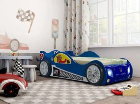 Dětská postel Monza modrá 190 x 90 cm