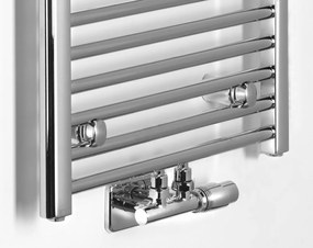 Aqualine Aqualine, ALYA topné těleso rovné 500x1188 mm, středové připojení, chrom, LLS302